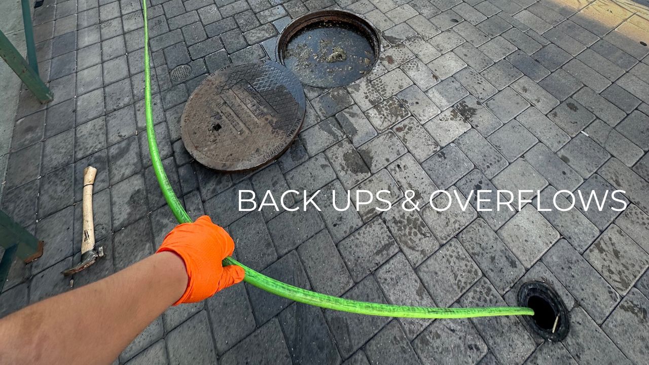 Hydro Jet Plumbing Service For Grease and Food Waste Build Up